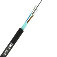China 24 Core Outdoor Loose Tube Stranded Direct Buried GYTS Communication Cable Armoured Optical Fiber Cable for sale