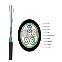 China GYTS 48 Core Single Mode Multimode Moisture Resistant Steel Tape Armoured Duct Fiber Optic Cable 1km Price List per for sale