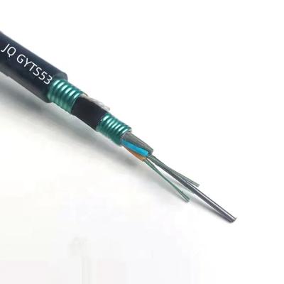 China Underground Double Sheath GYTS53 Factory Fiber Optic Cable Gyta53 Fiber Cable for sale