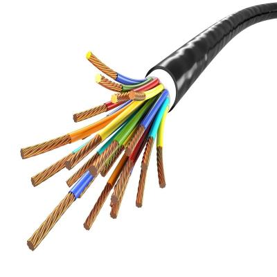 China 48 Core Armored Photoelectric Hybrid Fiber Optic Cable GDTA GDTS With 2x2mm Power Wires for sale