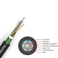 China Heavy Duty Black Double Jacket Underground Cable GYTS GYTA53 GYTS53 GYTA Fiber Optical Cable for sale