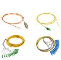 China 12 Cores SC UPC Fiber Optic Pigtail 0.9mm Multimode Cable for FTTH FTTB Network Applications for sale