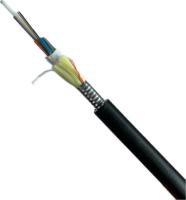 China 12/24/36/48 /96 Cores Singlemode ADSS ARSS Fiber Optic Cable With Steel Tape Armor for sale