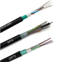 China Singlemode Muitimode OM1 OM2 OM3 Outdoor Aerial Duct Underground GYTS GYFTS Fiber Optic Cable for sale