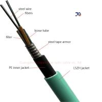 China Anti-flame Fireproof Armored Mining Miner MGTSV MGXTSV Fibre Optic Cable for sale