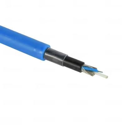 China MGTSV 12 24 Core Flame-Retardant Armored Mining Fiber Optic Cable Double Jacket for sale