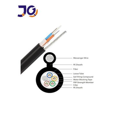 China Single Mode Figure 8 Self-support Fiber Optical Cable GYTC8S 24 48 96 Core for sale