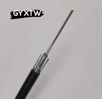 China Outdoor Singlemode Overhead Armored Fibre Optical Cable Gyxtw 2 4 6 8 12 24 Core Fiber Optic Cable for sale