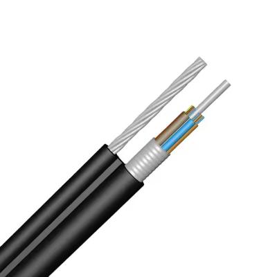 China Figure 8 Fiber Optic Cable With Aluminum Tape / Steel Tape Armored Design And Self-Supporting For Harsh Weather Conditions for sale