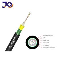 China GYFXTS Unitube Central Loose Tube Outdoor Fiber Optic Cable Armored Cable for sale