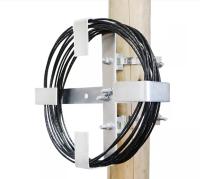 China Overhead ADSS Fiber Cable Tower and Pole Use Cable Storage Assembly Brackets for sale