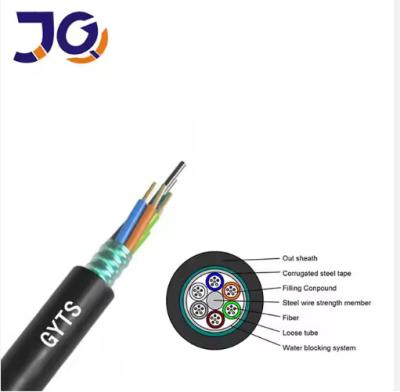 China GYTS Fiber Optic Cable Steel Armored PE Sheath Directly Buried Best Price for sale