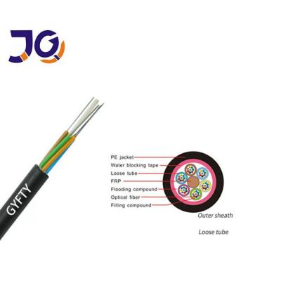 China GYFTY Fiber Optic Cable | 12-48 Core Self-Supporting Outdoor Cable for Duct, Direct Burial, Underground Installation for sale