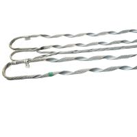 China Preformed Tension Clamp Guy Strip ADSS Cable Accessories Dead End Guy Grip for sale