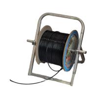 China Foldable Optical Fiber Cable Patch Cord Drop Rack Cable Laying Tool Cable Reel Wire Guiding Rack for Monitoring Construction for sale