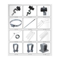 China Preformed Guy Grip Aluminum Alloy Steel 70KN for 6-15mm Cable for sale