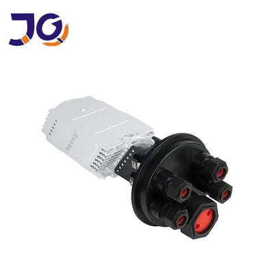 China Outdoor 12 24 48 96 144 288 Core Fiber Optic Joint Box Dome Enclosure  Optical Splice Closure for sale