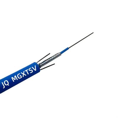China MGXTSV Armored Fiber Optic Cable LSZH Fire-Retardant for Mining, Duct and Telecom Networks for sale