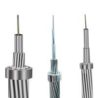 China OPGW Fiber Optic Cable 24 48 Core Single Mode G652D Power System Aerial Optical Cable for sale