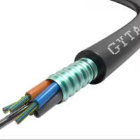 China Outdoor GYTA Single Mode G652D Fiber Optic Cable 12 24 Core for Duct and Aerial Installation for sale