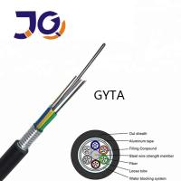 China Outdoor GYTA/GYTS Fiber Optic Cable 12/24 Core Single Mode G652D Factory Direct Price for sale