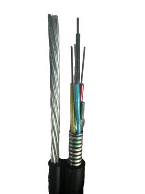 China Wholesale Aerial Figure Fig8 Fiber Optic Cable Outdoor Armored  12 24 Core G652D GYTC8S for sale