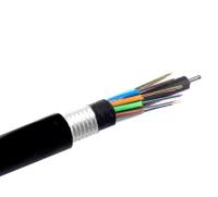 China 48 Core UG Underground SM/MM Double Jacket Fiber Optic Cable GYFTY53 for sale