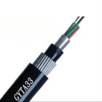 China 24 Core GYTA33 GYFTY33 Underwater Armored Loose Tube Fiber Optic Cable for sale