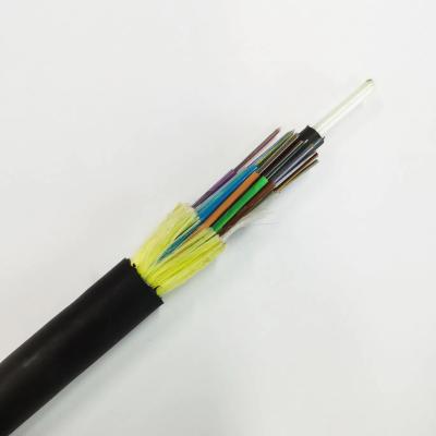 China Single Jacket ADSS All Dielectric Self Supporting Outdoor Aerial Optical Cable For Overhead Installation for sale