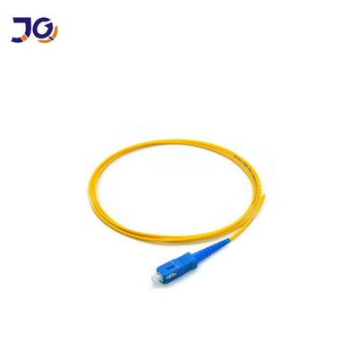 China SC UPC Fiber Optic Pigtail 0.9mm Multimode Cable for FTTH FTTB Network Low Loss Easy Splicing for sale