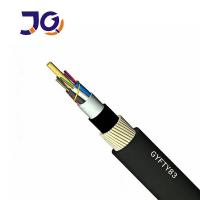 China GYFTY83 Non-metallic Anti-rodent Fiber Optic Cable FRP Armored 24 48 96 Core for sale