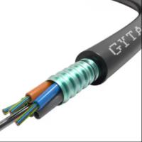 China Outdoor GYTA Single Mode Fiber Optic Cable G652D 12 24 Core Duct Aerial Universal Factory Direct Supply for sale