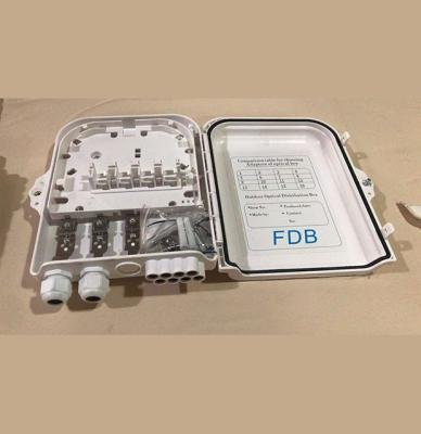 China FTTX FTTB  8Cores Fiber Splitter Distribution Box for sale