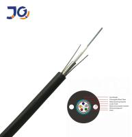 China Central Loose Tube GYXTW 4core Outdoor Armored Fiber Optic Cable for sale