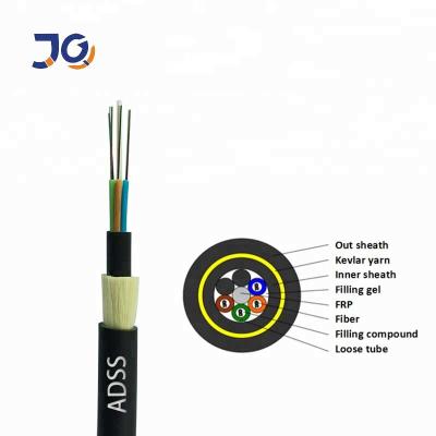 China Aerial G657A1 G657A2 2-144 Core Fiber Optic Cable for sale