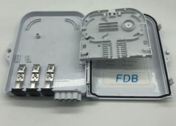 China Wall Or Pole Mounted FTTB FTTX  8 Port Fiber Termination Box for sale