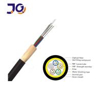 China Kevlar Yarn 12 Cores Single Mode Span 50m ADSS Optical Cable for sale