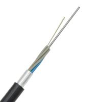 China ISO G652 Steel Central Strength Member Outdoor Fiber Optic Cable for sale