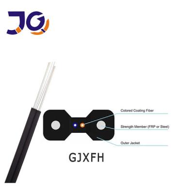 China Flame Retardant OEM 1-4Cores GJXH Bow Type Drop Cable for sale