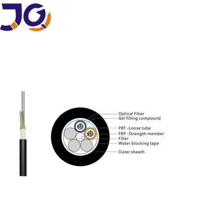 China Non Armored 96Cores FRP Aerial Fiber Optic Cable for sale