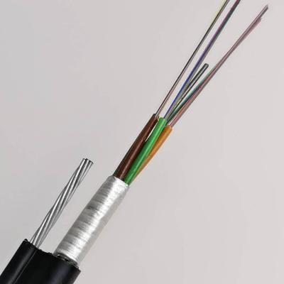 China GYTC8S Fig 8 60Core Overhead Fiber Optic Cable for sale
