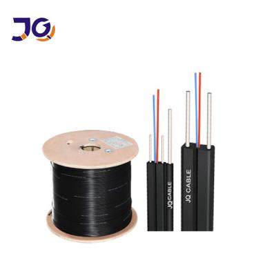 China G657a G652d 4 Core FTTH Fiber Optic Drop Cable LSZH Sheath for sale