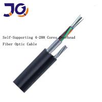 China ARMOURED FIBER OPTIC CABLE AERIAL FIG 8 OUTDOOR OPTICAL FIBRE CABLE 48 96 CORE GYTC8S GYXTC8S for sale