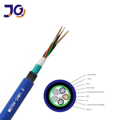 China MGTSV LSZH Duct Fiber Optic Cable 2 48 Core High Density Mining Communication Network for sale
