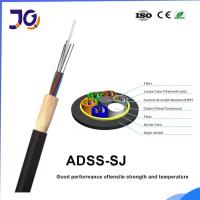 China 250μM ADSS Fiber Optic Cable Dielectric Self Supporting for sale