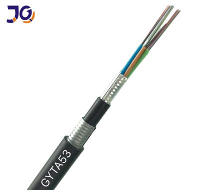 China Aluminum Armored Directly Buried Fiber Optic Cable GYTA53 for sale