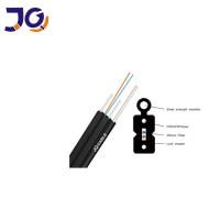 China Aerial Single Mode FTTH Fiber Optic Drop Cable 657A With Messenger for sale