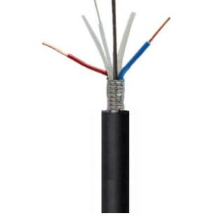 China 4-Core Hybrid OPLC Fiber Optic Cable with Copper Wires for sale