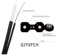 China Self Supporting G652D Outdoor FTTH Fiber Optic Drop Cable for sale