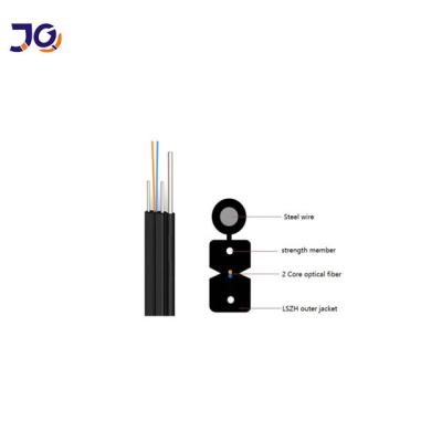 China ROHS FTTH 2 Core Outdoor Drop Cable G657A For Network for sale